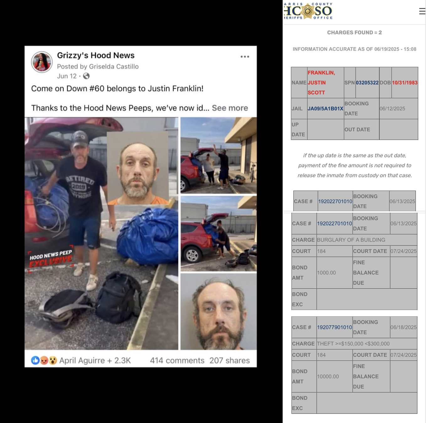 Copper Wire Bandit In Custody! - Grizzy's Hood News